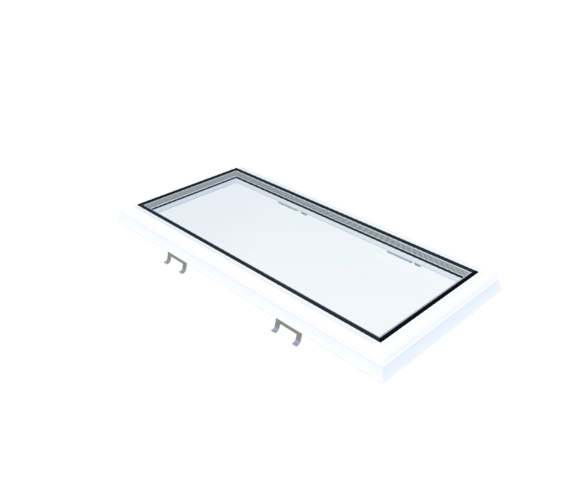 Skylux flat roof window Vitria 0400 x 1000 mm