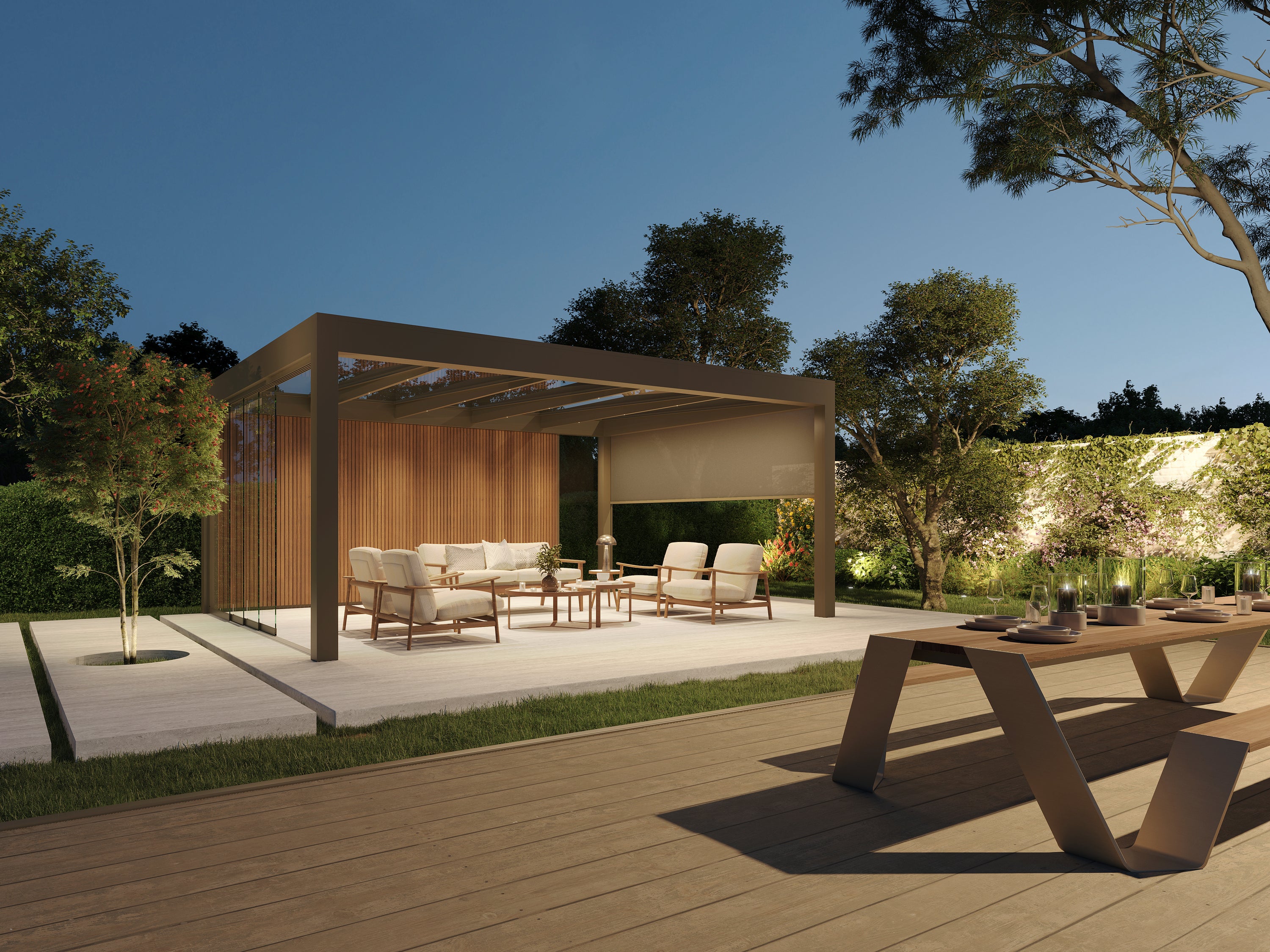 Custom vertical sun protection | Sleek design & top quality – Skylux