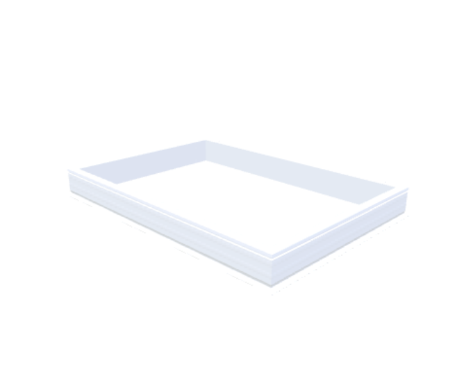 PVC curb 20/00 EP 1300 x 1900 mm – Skylux